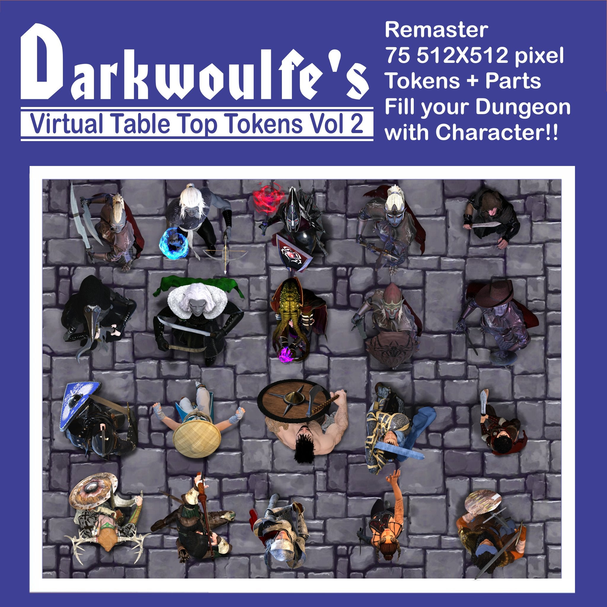 Darkwoulfe's Token Pack Vol2-Heroes and Villains - Remastered @ 512X51 ...
